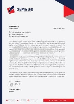 2025's Best Selling Letterhead Templates | DesignersJoint.Com