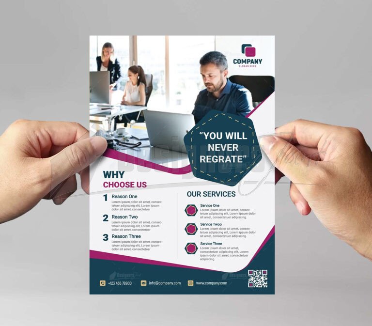 2025 Free Business Promotion Flyer Template For Illustrator | 2025