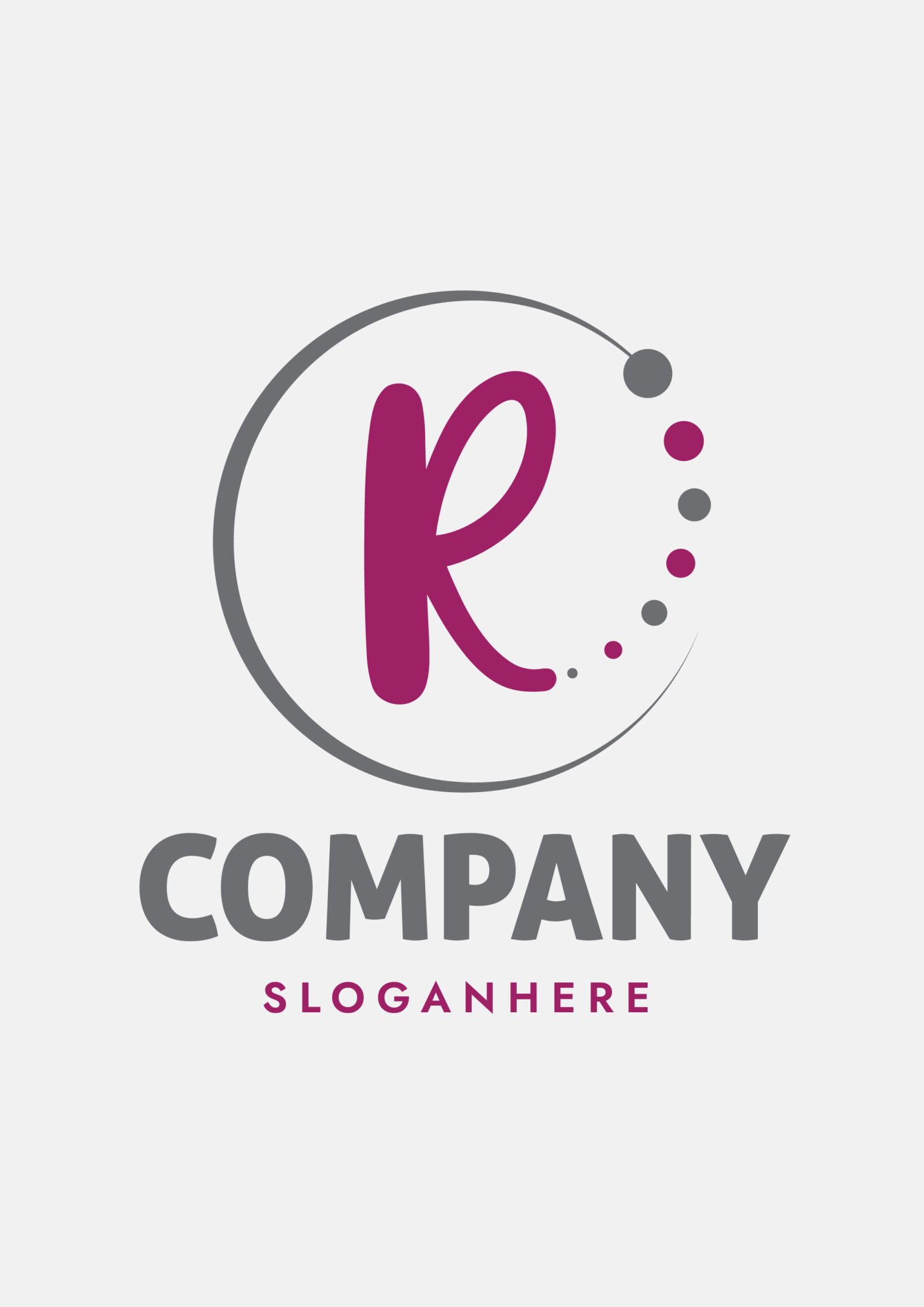 Letter K Company Logo | DesignersJoint.Com
