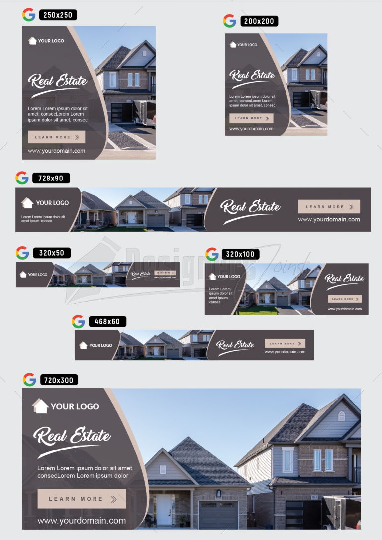 Real Estate/Property Construction Web Banner Ads | DesignersJoint.Com