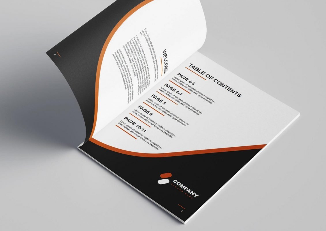 12 Page InDesign Company Profile Template | DesignersJoint.Com