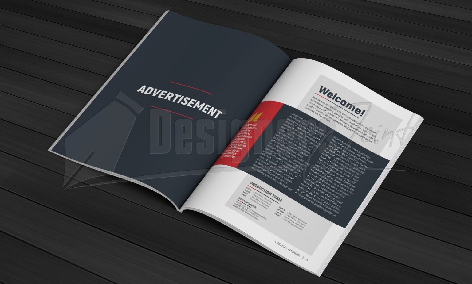 40 Pages Multipurpose CorelDRAW Magazine Template | DesignersJoint.Com