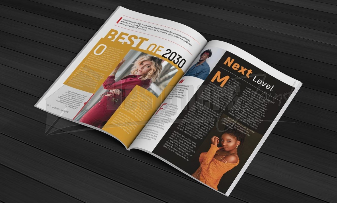 40 Pages Multipurpose CorelDRAW Magazine Template | DesignersJoint.Com