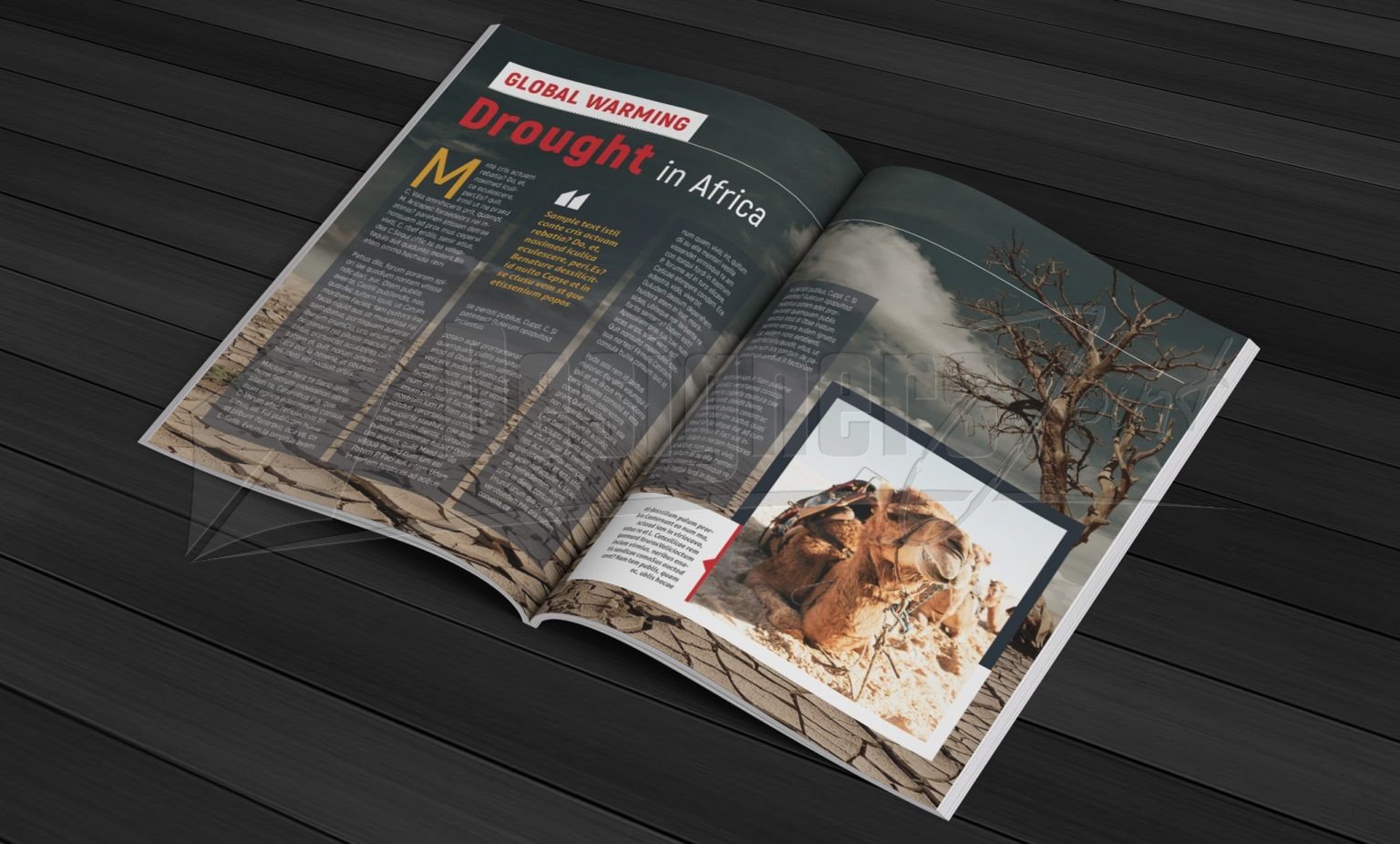 40 Pages Multipurpose CorelDRAW Magazine Template | DesignersJoint.Com