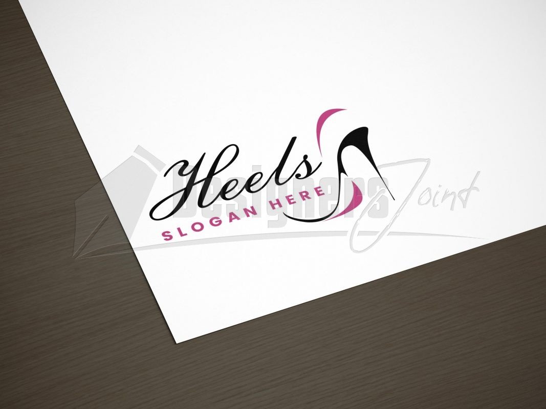 Women's Heels Shoes Store Logo | DesignersJoint.Com