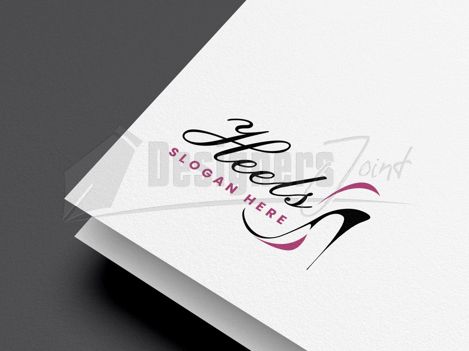 Women's Heels Shoes Store Logo | DesignersJoint.Com