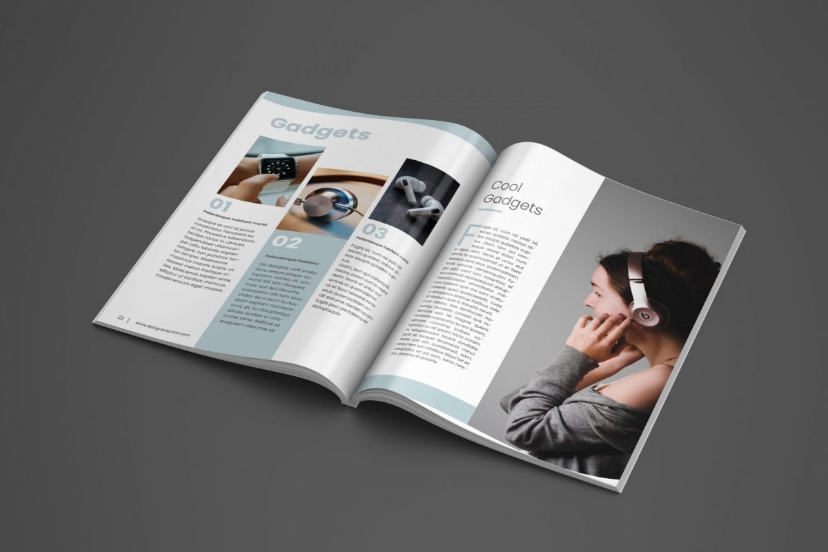 Best 32 Page Neat InDesign Lifestyle Magazine Template | DesignersJoint.Com