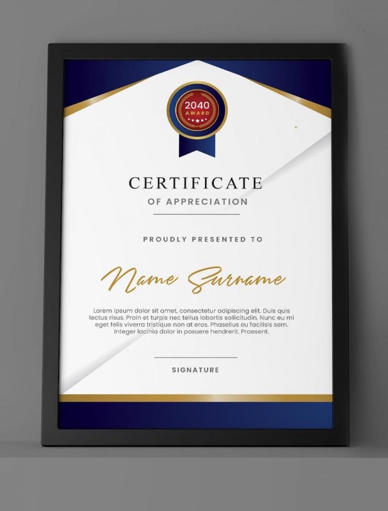 Modern Multipurpose Certificate Template | DesignersJoint.Com