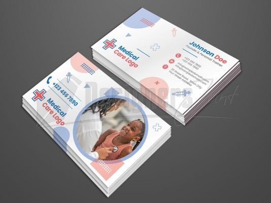 Medical & Health Care Business Card Template | DesignersJoint.Com
