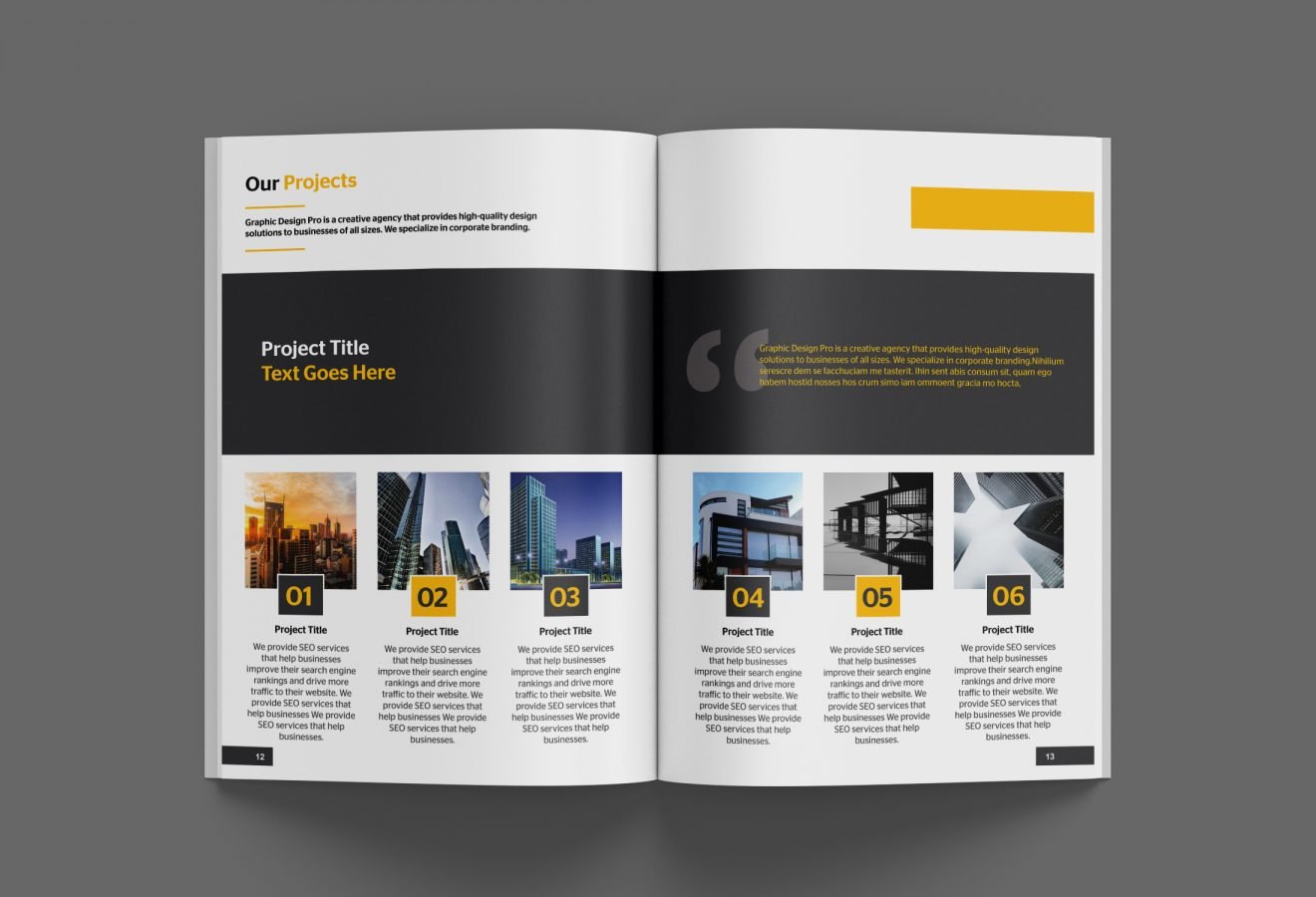 16 Page InDesign Company Profile Template | DesignersJoint.Com