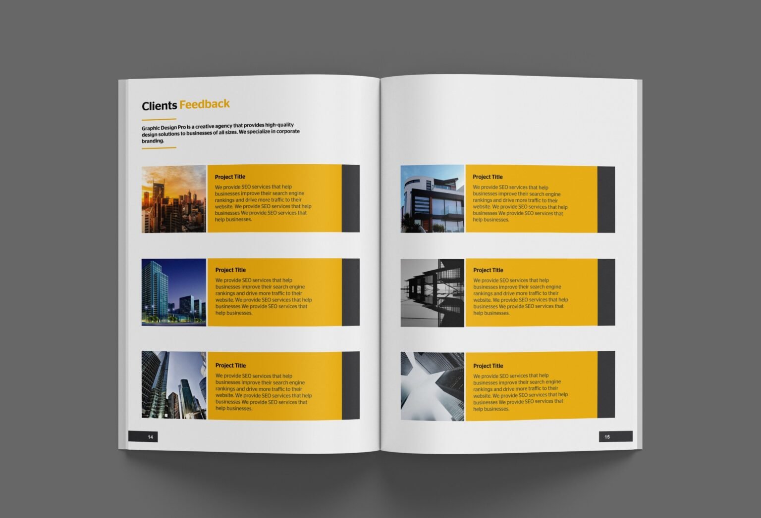 16 Page InDesign Company Profile Template | DesignersJoint.Com