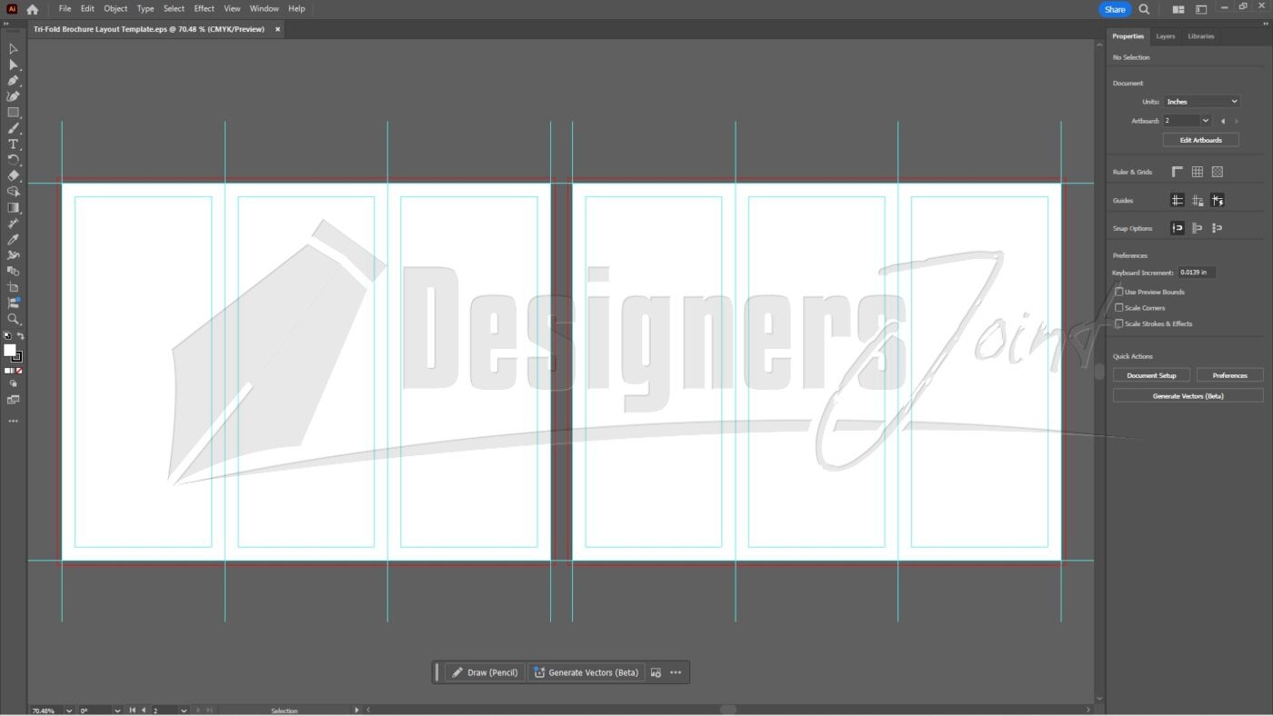 Free Trifold Brochure Template Layout For Illustrator - 2025 ...