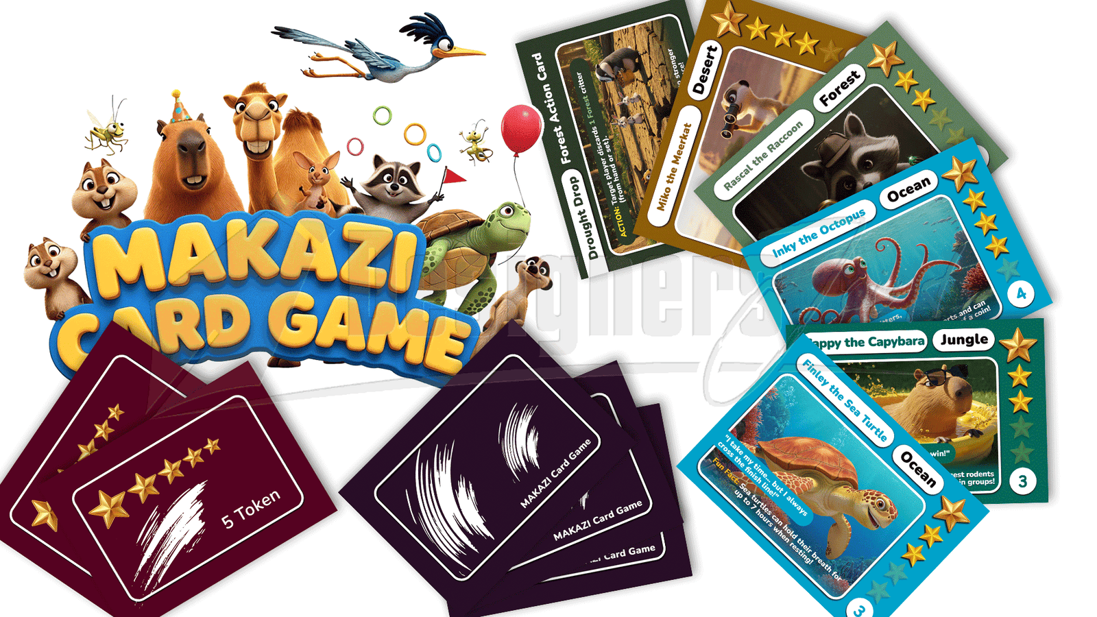 Makazi Card Game – Download, Print, and Play Today! | DesignersJoint.Com
