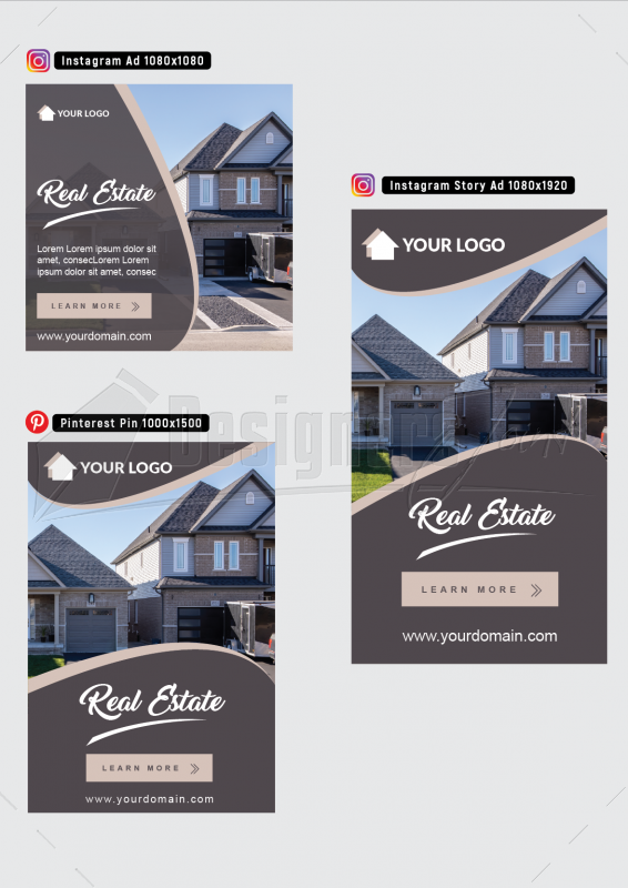 Real Estate/Property Construction Web Banner Ads | DesignersJoint.Com