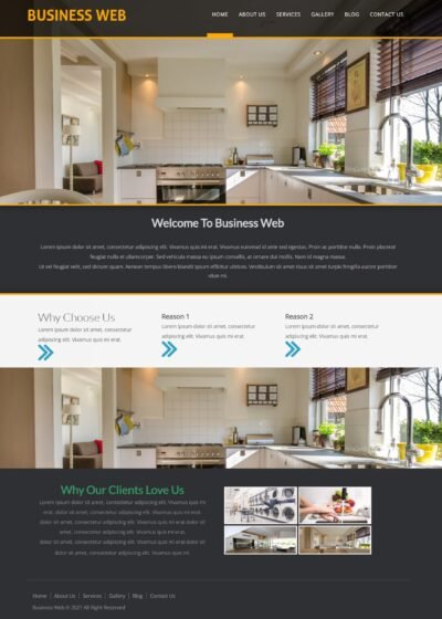 Dreamweaver Website Template | DesignersJoint.Com