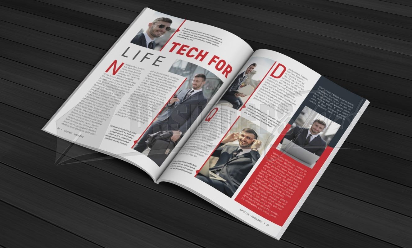 40 Pages Multipurpose CorelDRAW Magazine Template | DesignersJoint.Com