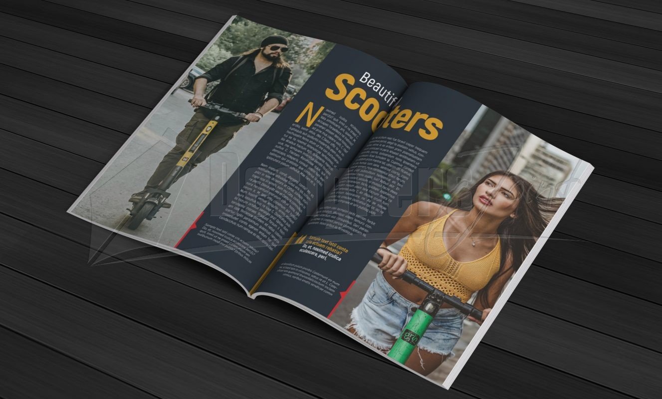 40 Pages Multipurpose CorelDRAW Magazine Template | DesignersJoint.Com