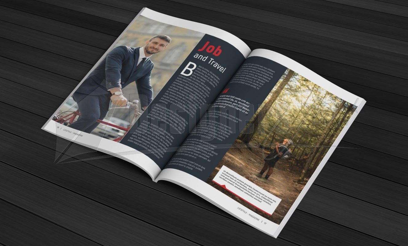40 Pages Multipurpose CorelDRAW Magazine Template | DesignersJoint.Com